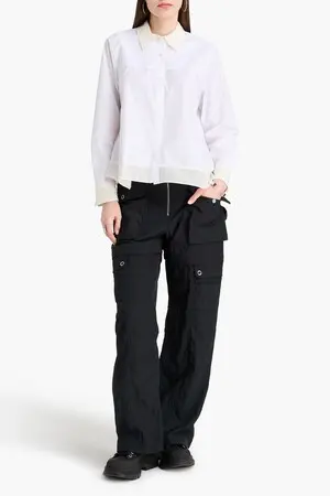 3.1 Phillip Lim Cotton And Silk-blend Poplin Shirt