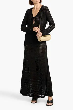 Simkhai Elton Openknit Maxi Dress