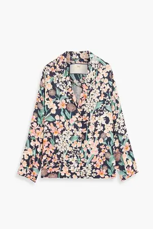 Agua Bendita Silice Danza Floral-print Blazer