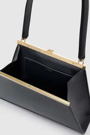 ANINE BING Anine Smooth Leather Bag - Black