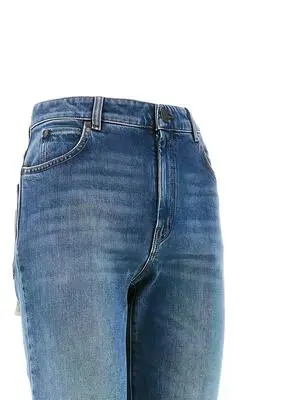 Max Mara Cotton Straight-leg Jeans