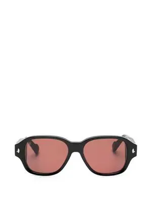 SESTINI EYEWEAR Carloiii Pilot-frame Sunglasses - Black