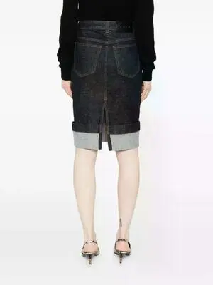 Khaite Kendra Skirt - Blue