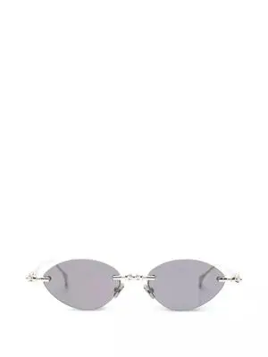 KUBORAUM Oval-frame Sunglasses - Grey