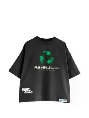 FREE REFILLS Graphic T-shirt - Black