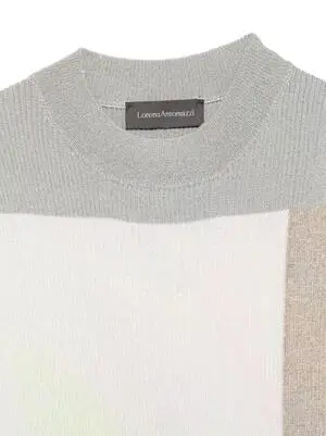 Lorena Antoniazzi Colour-block Sleeveless Top