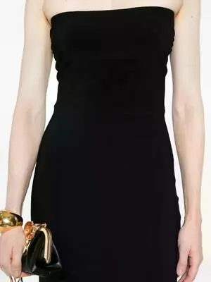 Norma Kamali Strapless Midi Dress