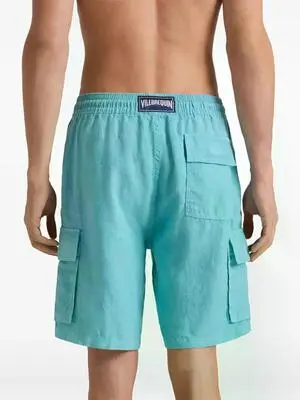 Vilebrequin Cargo Linen Bermuda Shorts