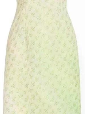 Simone Rocha Floral Print Dress
