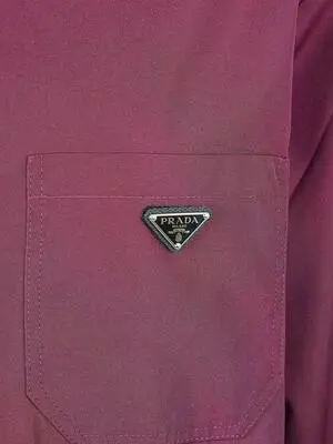 Prada Poplin Jacket - Red