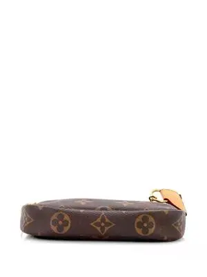 LOUIS VUITTON Pochette Accessoires Monogram Canvas Mini Clutch