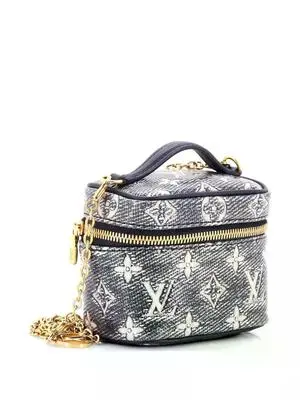 LOUIS VUITTON Vanity Case Monogram Jacquard Canvas Micro Satchel