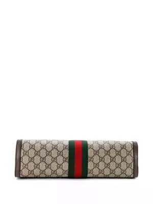 Gucci Ophidia Chain Gg Coated Canvas Medium Shoulder Bag - Brown