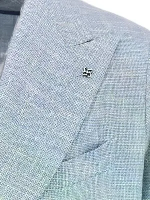 Tagliatore Double-breasted Blazer - Blue