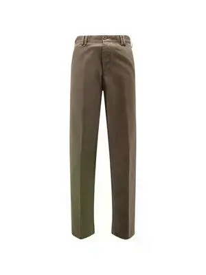 PT TORINO Reworked Michael Deluxe Cotton Trousers - Brown