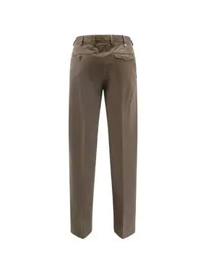PT TORINO Reworked Michael Deluxe Cotton Trousers - Brown