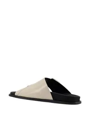 ALOHAS Leather Sandals With Adjustable Straps