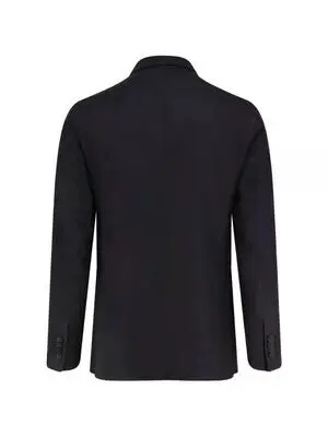 Tagliatore Double-breasted Peak-lapel Blazer - Blue