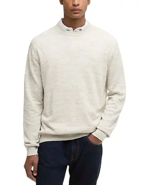 Barbour Flaxby Crewneck Sweater - Neutral