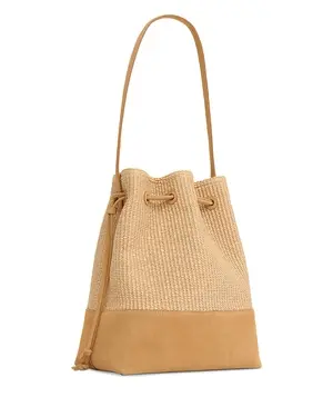 MANSUR GAVRIEL Drawstring Cabas - Natural