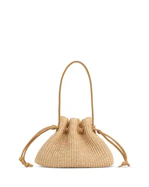 MANSUR GAVRIEL Drawstring Pouchette - Natural