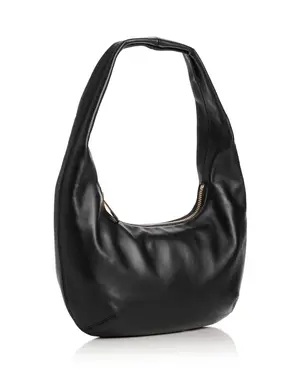 MANSUR GAVRIEL Gnocchi Mini Leather Bag - Black