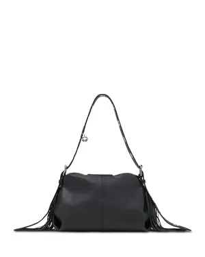 Maje Miss M Leather Crossbody Bag
