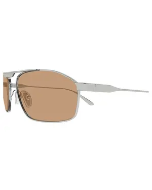 Balenciaga Pilot Sunglasses, 63mm