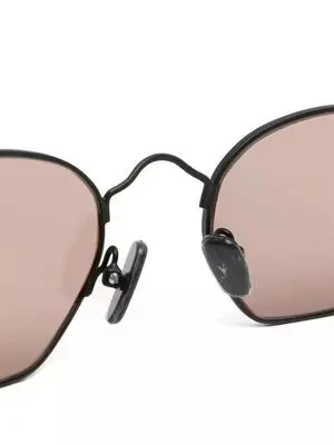 EYEPETIZER Geometric Frame Sunglasses - Black
