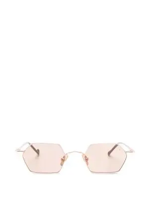 EYEPETIZER Geometric Frame Sunglasses - Pink