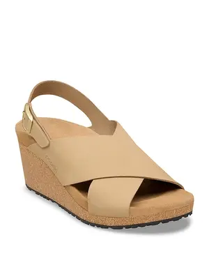 BIRKENSTOCK Samira Wedge Sandals - Sandcastle