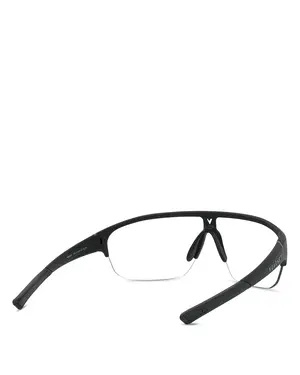 Vuarnet Outdoor Racing Mask Sunglasses - Black / Silver