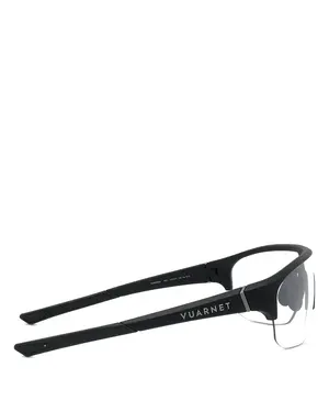 Vuarnet Outdoor Racing Mask Sunglasses - Black / Silver