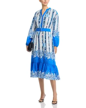 T Tahari Belted Dress