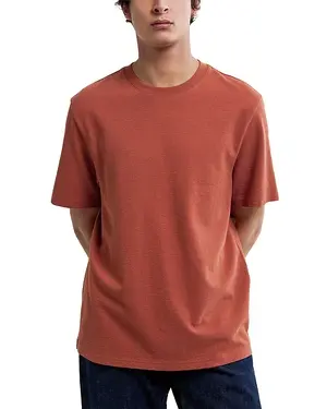 WAX LONDON Dean Crewneck T-shirt - Rust