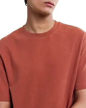 WAX LONDON Dean Crewneck T-shirt - Rust
