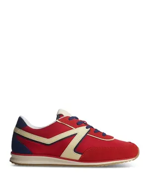 Rag & Bone Retro Trainer Sneakers - Red