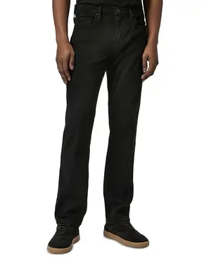 Paige Normandie Straight Leg Jeans - Black Shadow
