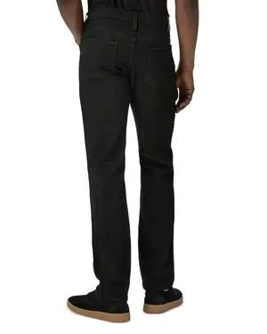 Paige Normandie Straight Leg Jeans - Black Shadow