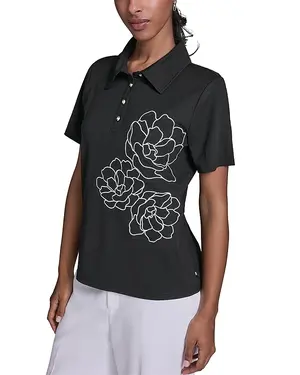 Karl Lagerfeld Paris Embroidered Tops