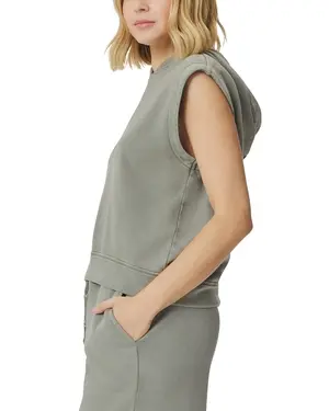 Splendid Greta Terry Sleeveless Hoodie