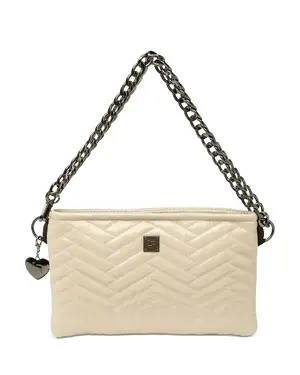 THINK ROYLN Small Quilted Crossbody - Blonde