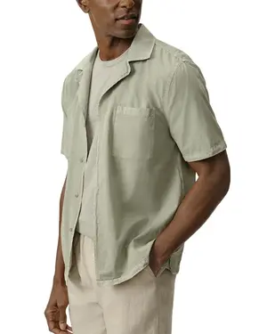 ALEX CRANE Air Cotton Camp Shirt - Riverstone