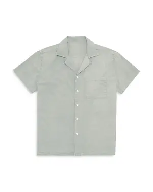 ALEX CRANE Air Cotton Camp Shirt - Riverstone