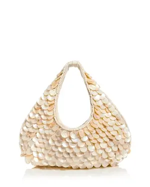 Aqua Slouchy Hobo Bag
