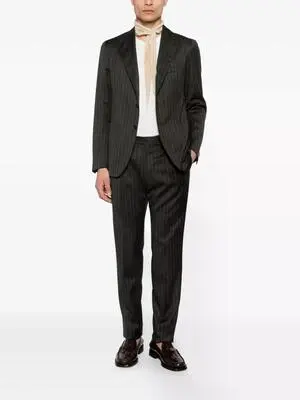 Tagliatore Pinstripe Suit - Grey