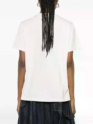 GANNI Printed T-shirt - Pink