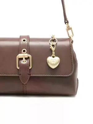 Maje Miss M Leather Shoulder Bag