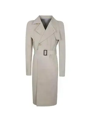 Rick Owens Temple Belted Trench Coat