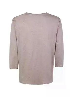Majestic Filatures V-neck Linen T-shirt